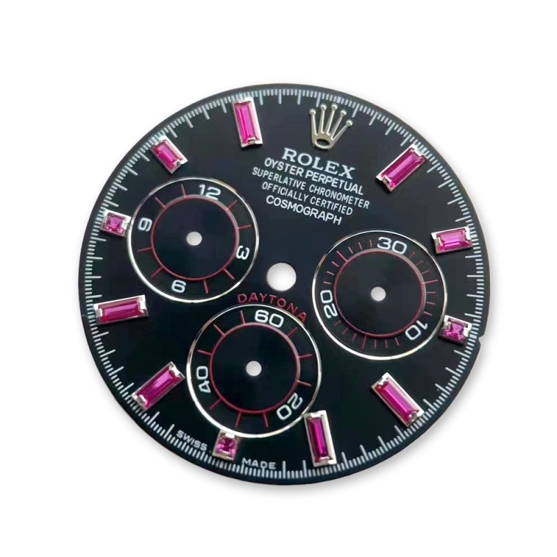 Customs Watch Dial For Rolex Daytona Fit to 4130 Movement Aftermarket ...