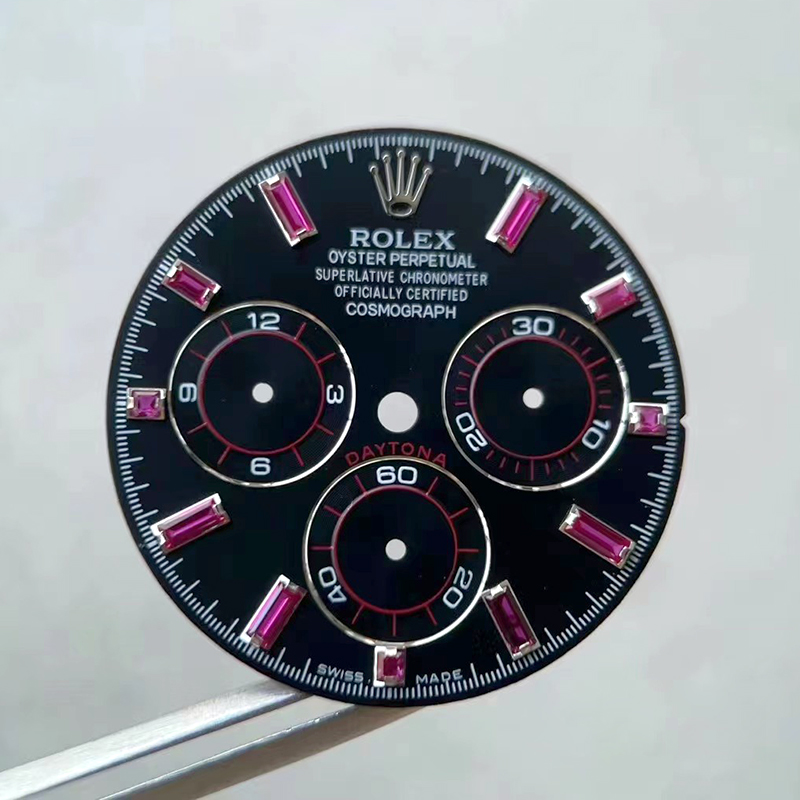 Customs Watch Dial For Rolex Daytona Fit to 4130 Movement Aftermarket ...